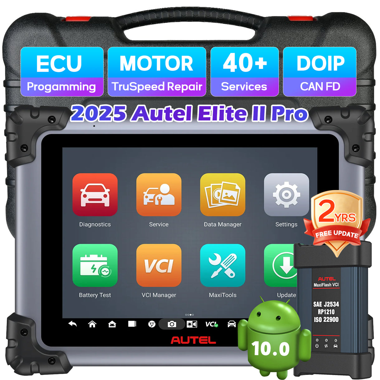 Home / Autel MaxiSYS Elite II PRO- 2-year free software updates